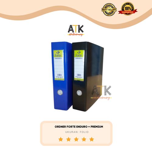 Jual Ordner Forte Enduro + Premium / Ordner Karton Folio atk - Hitam ...