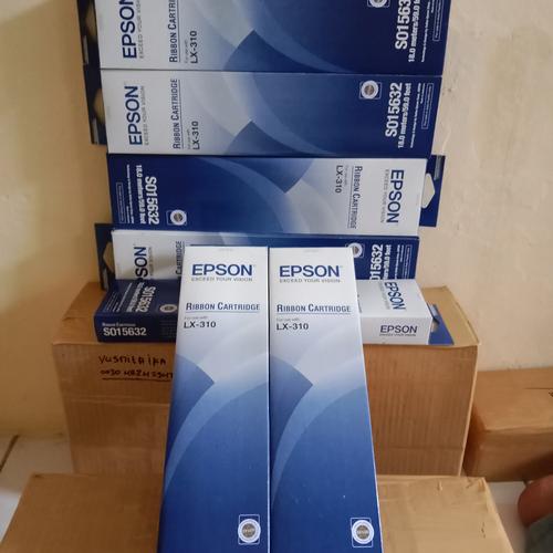 Jual Epson Ribbon Cartridge LX 310 / Pita LX310 Original Cartridge ...