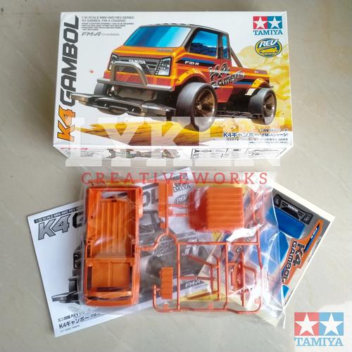 Jual Tamiya Original Body K4 Gambol for FMA / FM-A Chassis - Kota ...