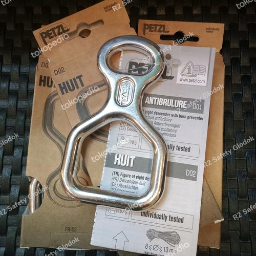 Jual Petzl Huit Figure 8 DESCENDER -Petzl D02 / Original - Jakarta ...
