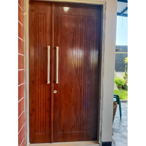 Jual PINTU KAYU SOLID MERBAU BESAR KECIL MINIMALIS PANEL TEBAL - Kota ...