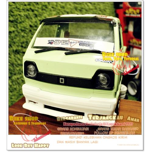 Jual Bumper Depan Drift WPL D12 3D Print Modif Bamper v2 mr vein - Kota ...