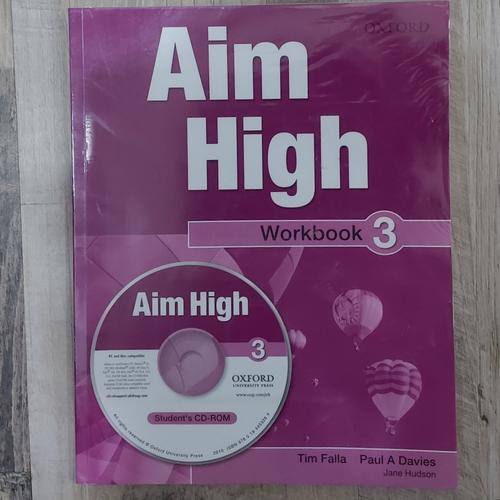 Jual BUKU AIM HIGH 3 WORKBOOK +CD OXFORD SMP KELAS 9 IX KELAS 3 MULUS ...
