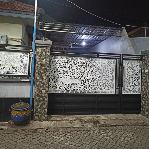 Jual pagar besi motif cutting CNC - Kota Surabaya - Bengkel las Cahaya ...