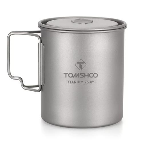 Jual Cangkir Titanium Mug Tomshoo Titanium Pot 750ml - Life Adventure ...