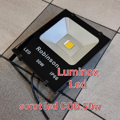 Jual lampu sorot led 50w 50watt / sorot tembak 50watt / floodlight 50w ...