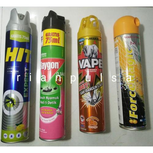 Jual Spray Semprotan Anti Nyamuk Baygon Hit Aerosol Vape Kecoa Semut ...