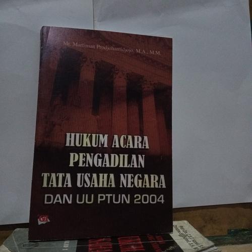 Jual hukum acara pengadilan tata usaha negara dan UU PTUN 2004 by ...