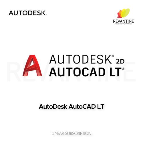 Promo Autodesk AutoCAD LT - 3 Year Subscription ( 2D ) New Original - 1 ...