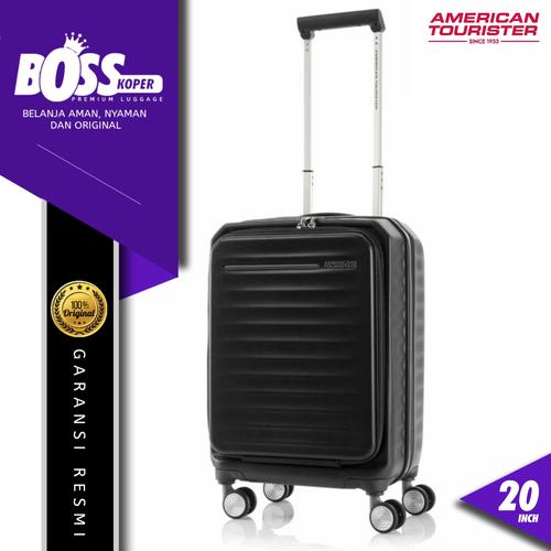 Jual Koper 20 Inch AMERICAN TOURISTER Frontec kabin Tempat Laptop USB ...