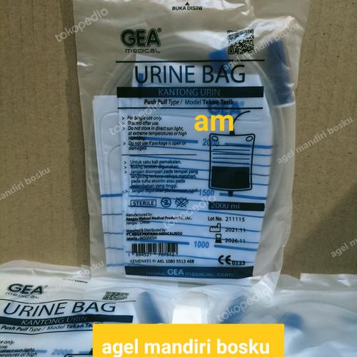 Jual kantong urine/ urine bag GEA/kantong urin/urinebag/urinbag - Kota ...