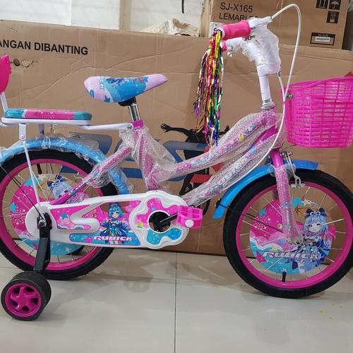 Jual Sepeda Anak Sepeda Mini 16 inch RUBICK ( Warna Pink ) - Kota ...