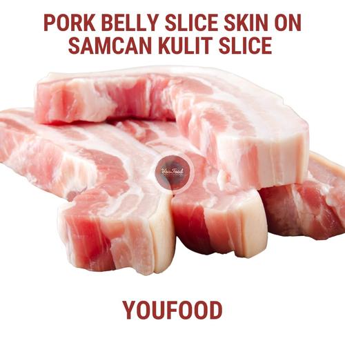 Jual Pork Belly Slice - Skin On / Samcan Babi Slice - Cut Dadu ...