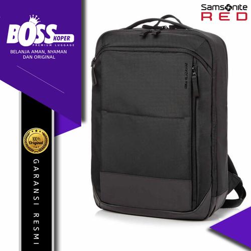 Jual Tas Backpack SAMSONITE RED Ransel Pria Formal Business Original ...