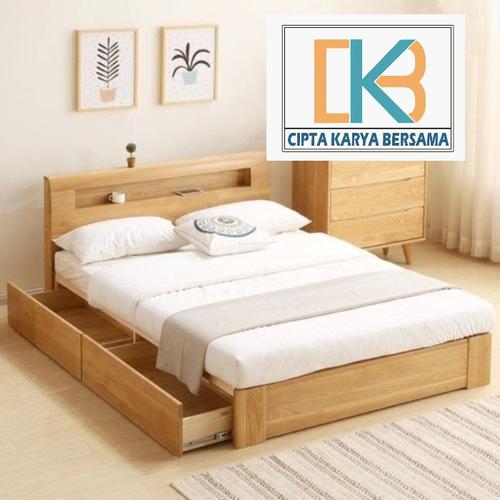 Jual Divan dipan tempat tidur laci headboard 160X200 - 120 X 200 Cm ...