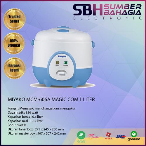 Jual MIYAKO MCM-606A MAGIC COM 1 LITER (KHUSUS BANDUNG) - Kota Bandung ...