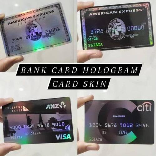 Jual Stiker ATM Amex Black Card Hologram - Kab. Malang - Singhasari ...