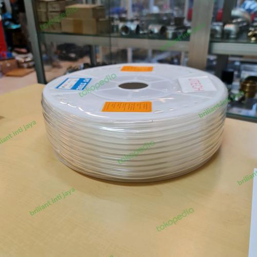 Jual Selang Pu Bening ukuran 8mm x 5mm x Per Meter warna Clear ...
