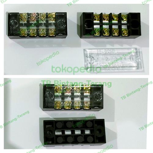Jual TERMINAL BLOCK BLOK KABEL LISTRIK 4 POLE - Kota Tangerang - TB ...
