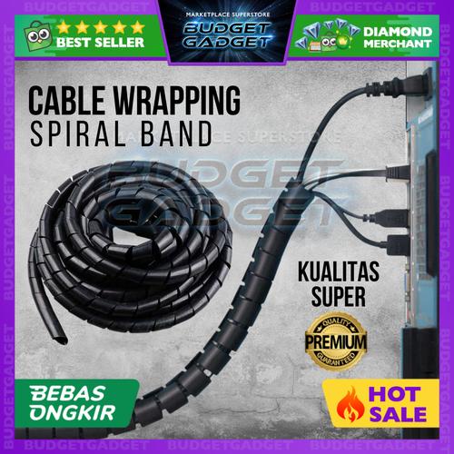 Jual Spiral Pembungkus Kabel Listrik Selang Ukuran 6MM x 14M - HPS-60 ...