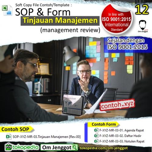 Jual Contoh SOP Tinjauan Manajemen [Softcopy] sesuai ISO 9001:2015 ...