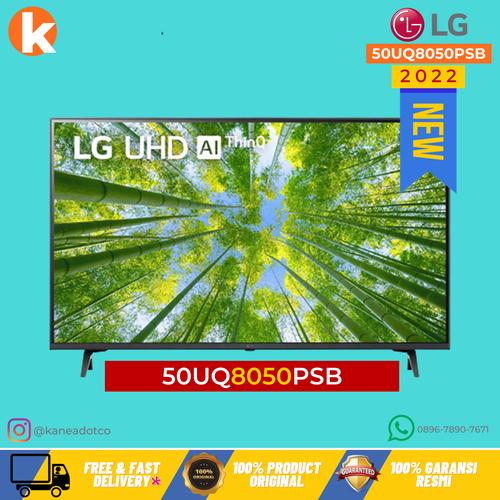 Jual LG LED TV 50UQ8050PSB UHD SMART TV 50 INCH | UQ8050 SERIES - Kota Bekasi - Kanea Elektronik ...