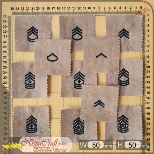 Jual NCEP0101-0013-U.S.ARMY Rank Insignia - Enlisted Personnel BLACK on ...