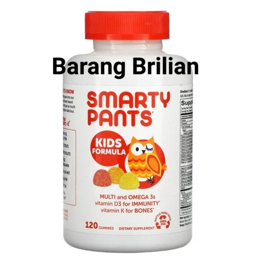 Jual Smarty Pants Kid's Formula, Multivitamin + Omega 3s, 120 Gummies ...