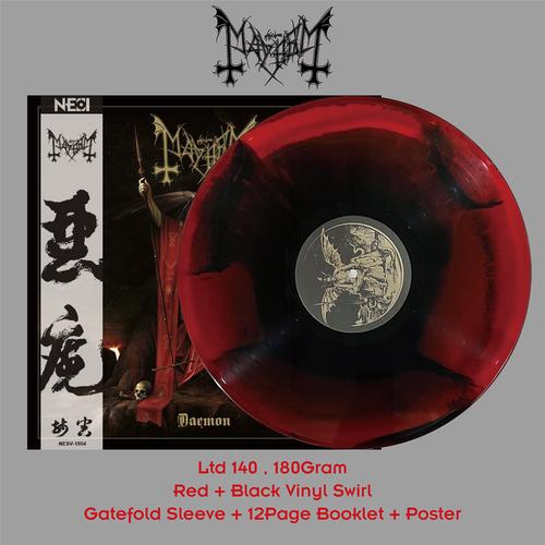 Jual VINYL MAYHEM - DAEMON Ltd 140 Red+Black Swirl PH Chinese OBI ...