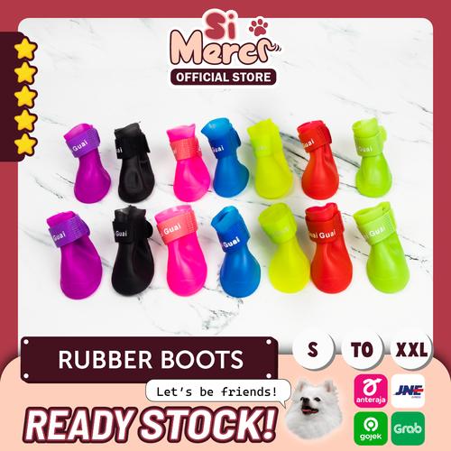 Jual Sepatu Boots Anjing Kucing 4pcs Anti Air/Sepatu Anjing Kucing ...