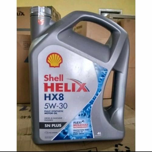 Jual Shell Helix HX8 4L Oli Mobil Full syinthetic ORI 5W-30 - Kota ...