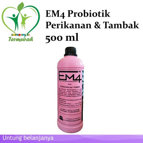 Jual EM4 botol/ Probiotik perikanan tambak/ Mikrobakteri air tambak ...