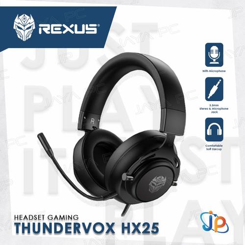 Jual Headset Gaming Rexus Thundervox HX25 - Headphone RGB 7.1 Surround ...
