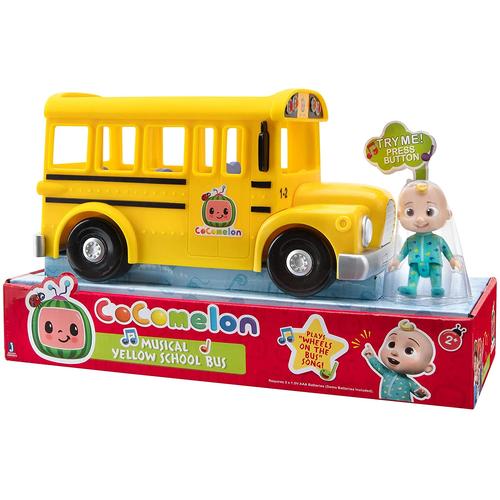 Jual Cocomelon Official Musical Yellow School Bus / Coco Melon Original ...