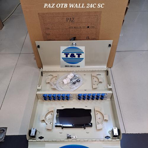 Jual PAZ OTB WALL 24 CORE ADAPTOR SC UPC FIBER OPTIK PAS - Jakarta ...