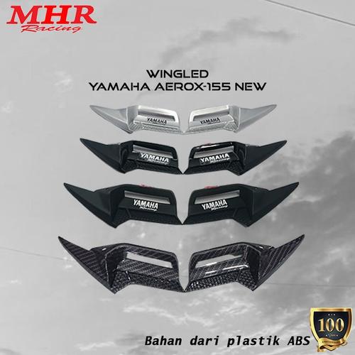 Jual Winglet Motor New Aerox-155 2021 - 2022 Plastik ABS Original MHR ...