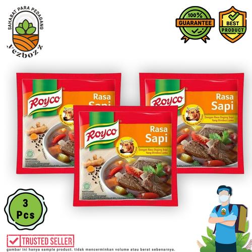 Jual Royco / Royko Rasa Sapi Penyedap Rasa Per 3 Bungkus - Jakarta ...
