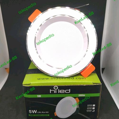 Jual Lampu Led Downlight IB HILED 5W 5Watt Panel Light Mini Hiled 5 W ...