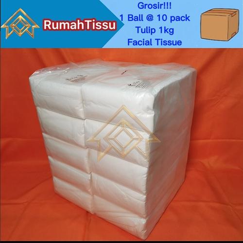 Jual MURAH PREMIUM QUALITY Tisu Tissue Facial 1 Ball @ 10 Pack 1000gr ...