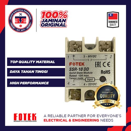 Jual FOTEK SSR-10DD MADE IN TAIWAN SSR 10DD Solid State Relay Fotek 10 Amper DC to DC Original ...