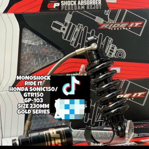Jual MONOSHOCK RIDE IT PREMIUM BLACK SERIES HONDA SONIC /SUPRA GTR ...