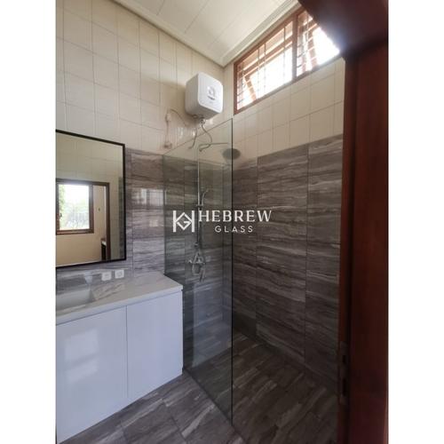 Jual GLASS SHOWER PARTITION Partisi Sekat Kaca Kamar Mandi Tempered (18 ...