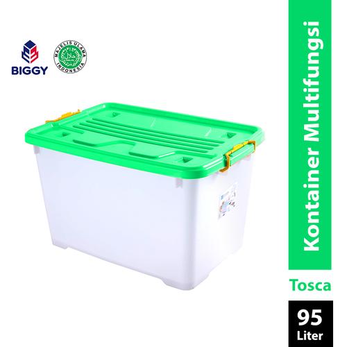 Jual BIGGY X EZY Box - Storage Box Multifungsi 95 L - Orange - Kota ...