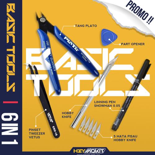 Jual PAKET HEMAT ALAT RAKIT GUNDAM / GUNDAM TOOLS SD / HG / RG / MG ...