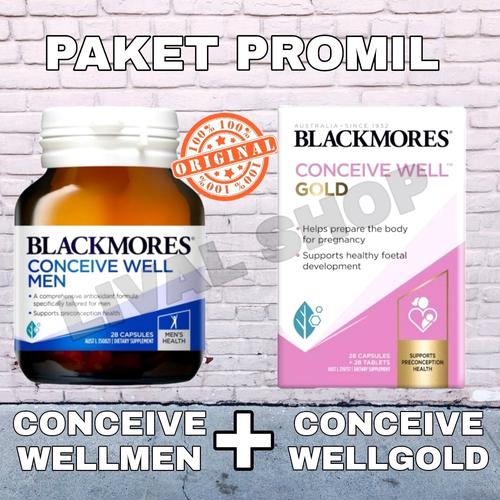 Jual blackmores conceive well gold + conceive well men paket promil ...