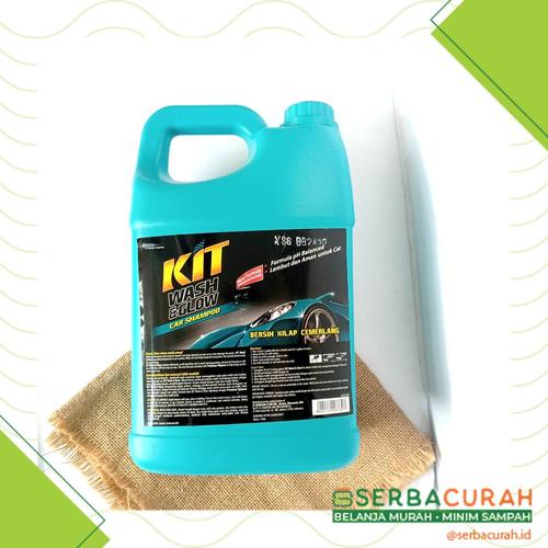 Jual KIT Wash & Glow Car Shampoo | Sabun Cuci Mobil | Jerigen 4L - Kota ...
