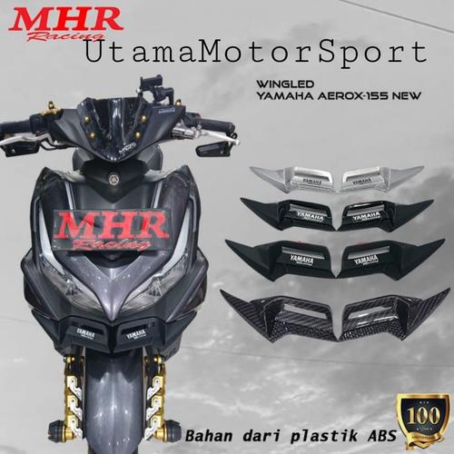 Jual winglet Kumis Aerowings Aerox-155 2021 / 2022 connected MHR RACING ...