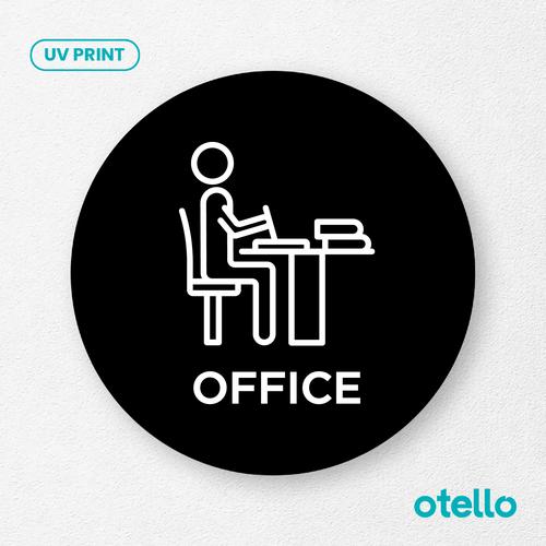Jual Office Room Signage Acrylic Sign Board Akrilik Papan Ruangan ...