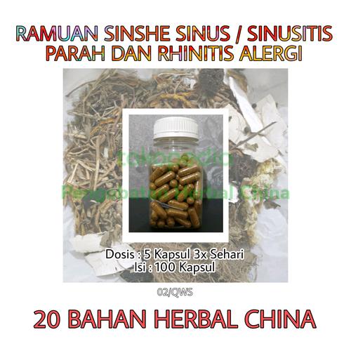 Jual KAPSUL SINSHE CINA SINUS PARAH, SAKIT KEPALA PARAH, RHINITIS ...