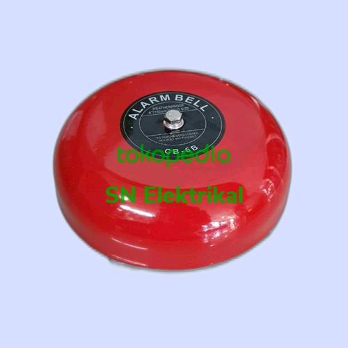 Jual ROUND BELL/ALARM BELL KRING/FIRE ALARM 6 inch 220VAC,24VDC - 24VDC ...
